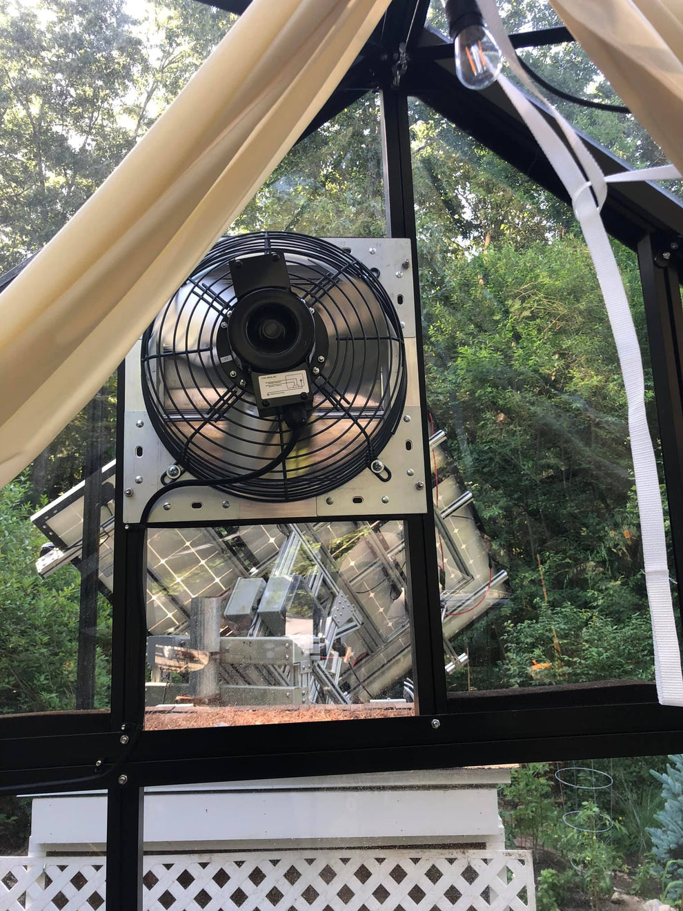 Exhaust Fan Riga and Victorian Greenhouses – Mulberry Greenhouses